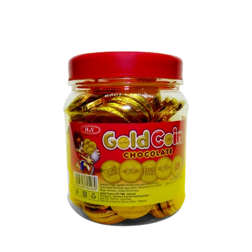 Buy H&Y GOLD COIN CHOCO 100'S JAR product in Malvar, Tanauan, and Sto ...
