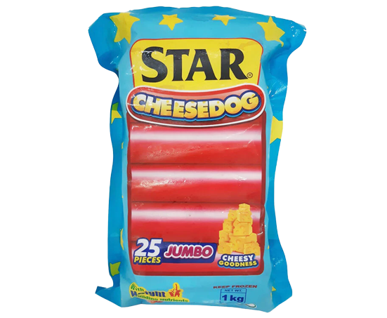 Buy STAR CHEESEDOG 1KG product in Malvar, Tanauan, and Sto. Tomas, Batangas